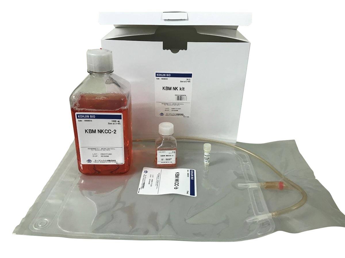 KBM NK (Complete medium and kit for culturing NK cells selectively from ...